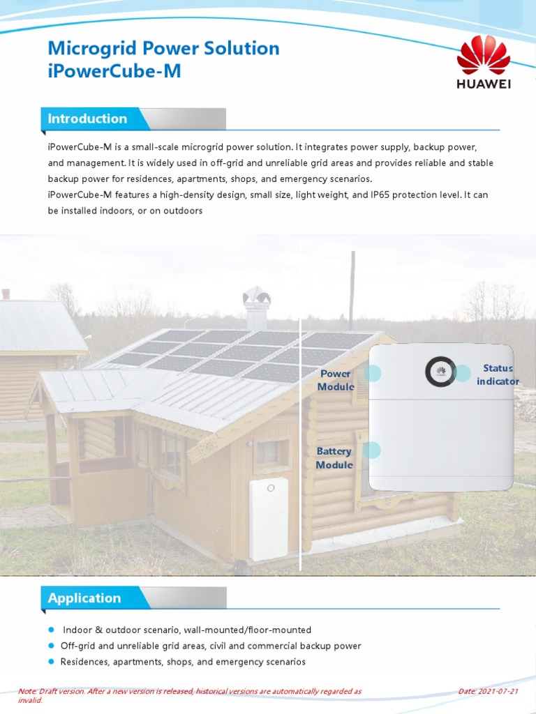 iPowerCube-M 5000Wh Datasheet Draft C - (20210730) | PDF | Nature ...