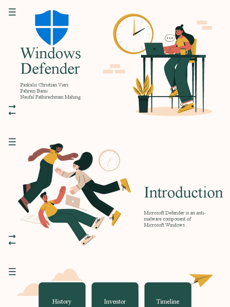 Windows Defender Presentation | PDF