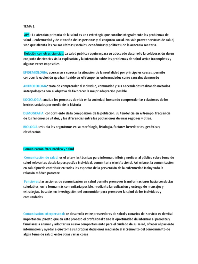 Temas Aps | PDF | Comunicación | Sociedad