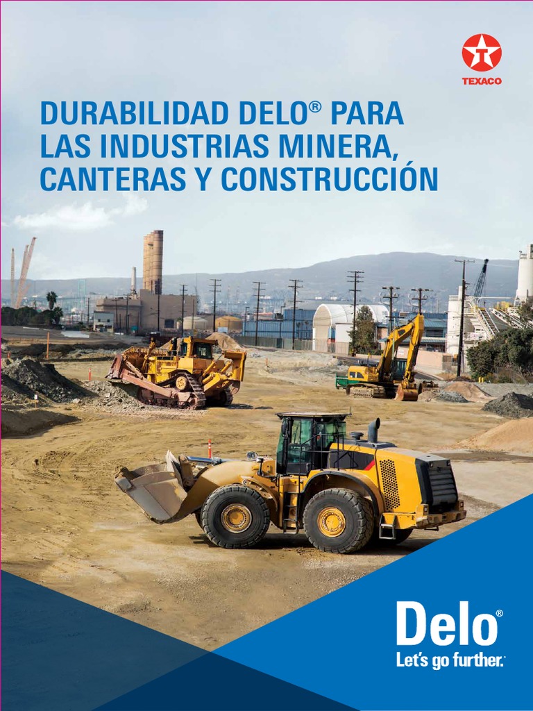 EU CBP SLP Delo-Mine Quarry Const+brochure | PDF | Aceite de motor ...