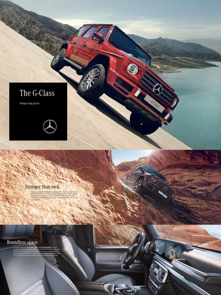 Mercedes Benz G Class W263 Epaper 2021 | PDF | Off Roading | Specification (Technical Standard)