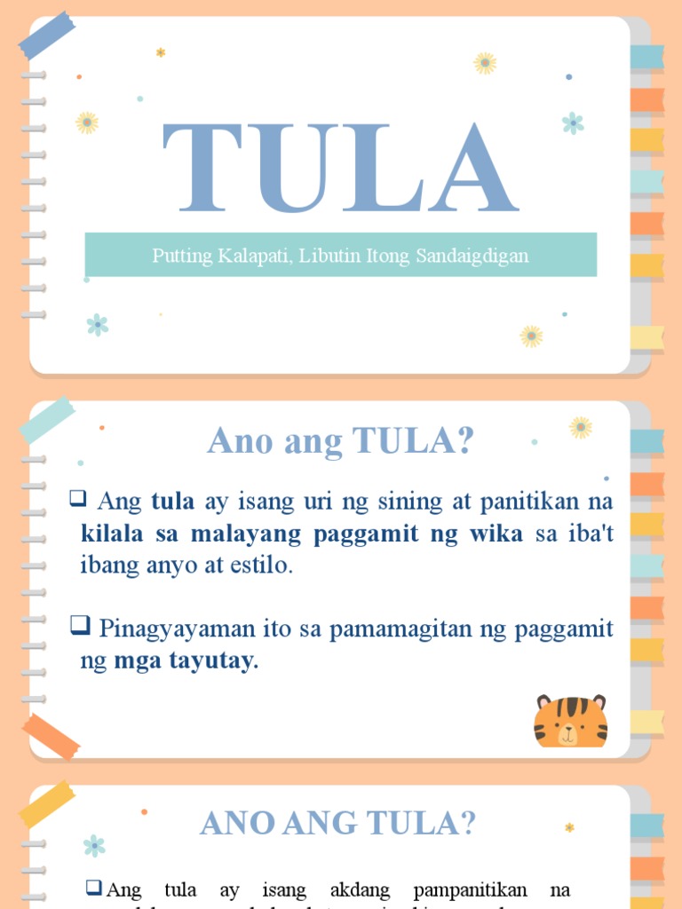 Tula - Grade 9 Yunit 3 | PDF