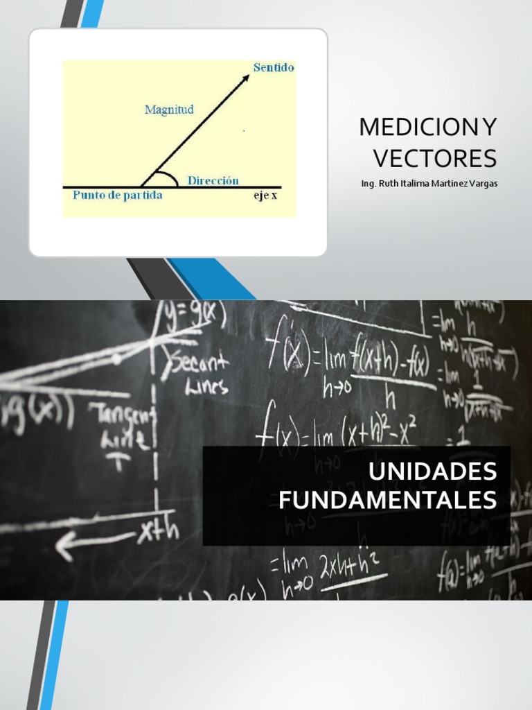 Medición y Vectores en Física | PDF | Vector Euclidiano | Medición