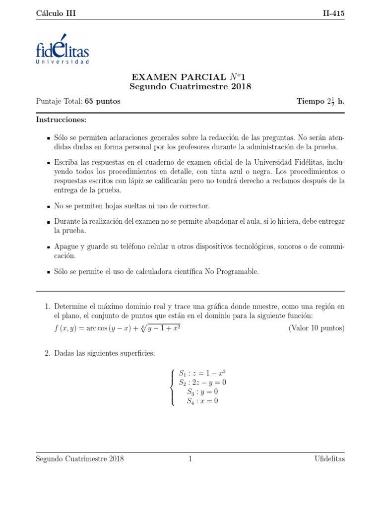 Calculo III Práctica | PDF | Análisis matemático | Conceptos matemáticos