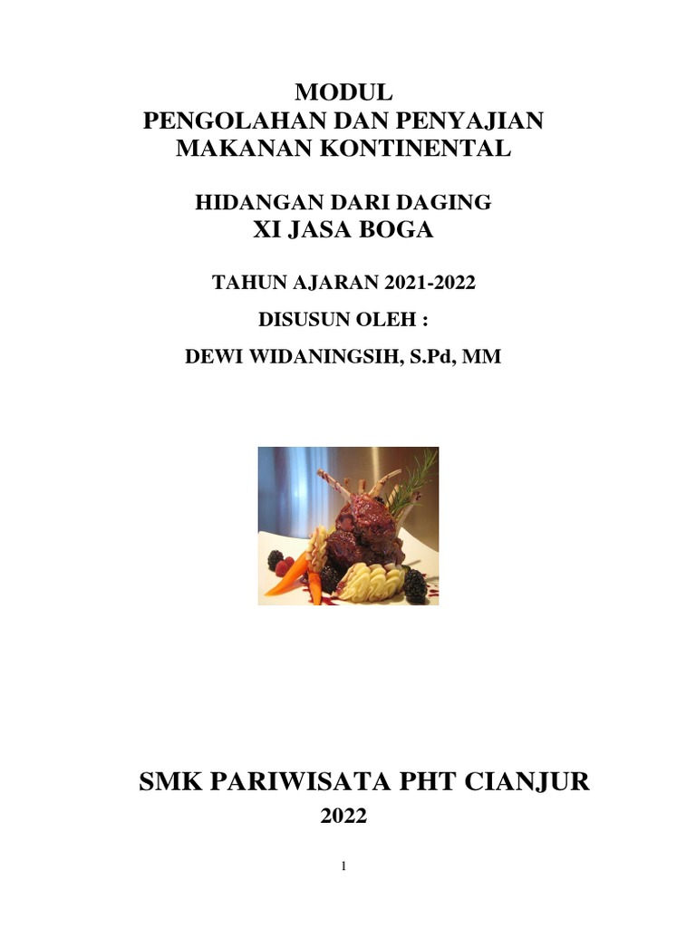 Modul P2M Daging22 (1) 4 | PDF