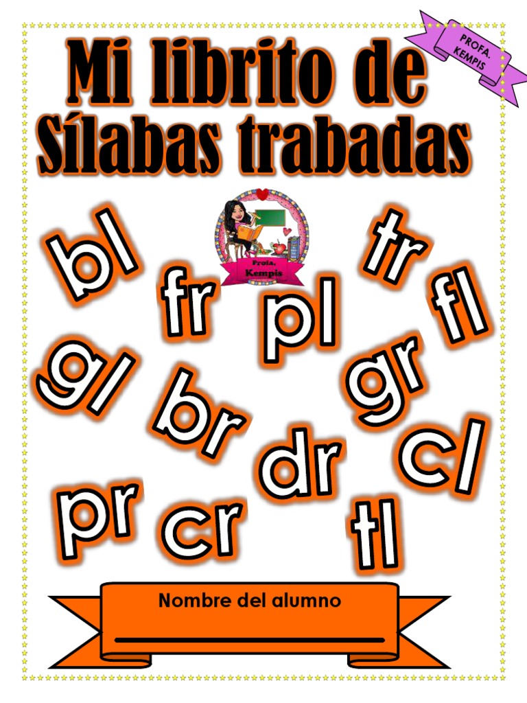 Mi Librito de Sílabas Trabadas | PDF