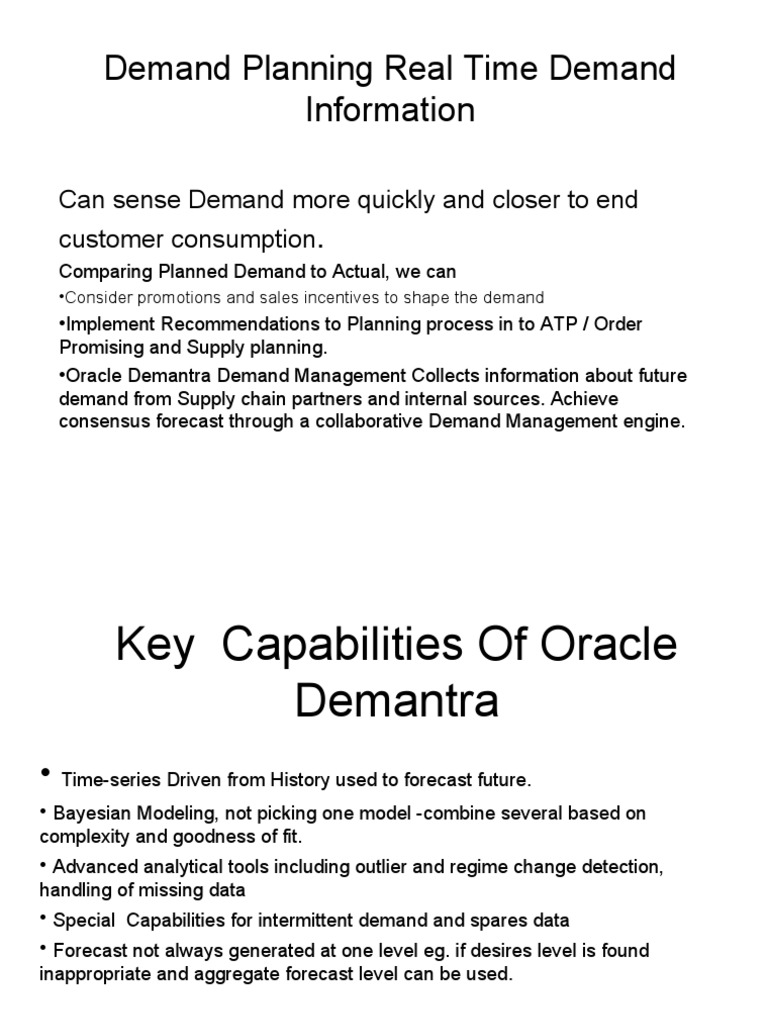 Real-Time Demand Sensing and Forecasting for Accurate Demand Planning and Supply Chain ...