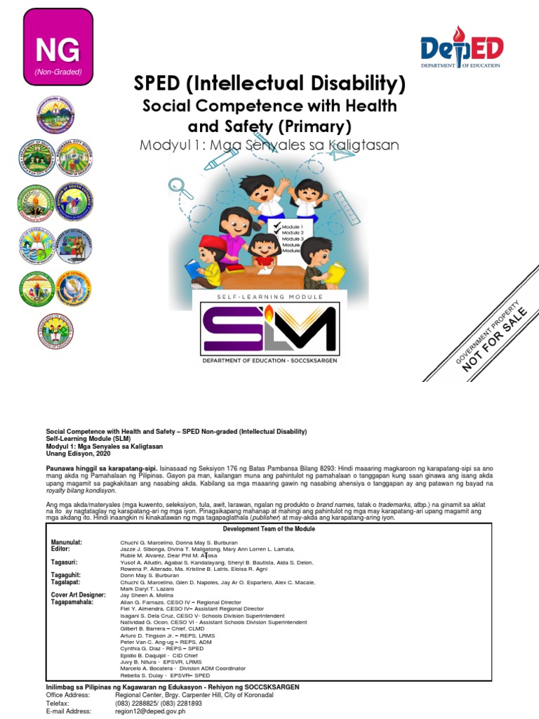 q2 Sped Id Soccom m1 Primary | PDF