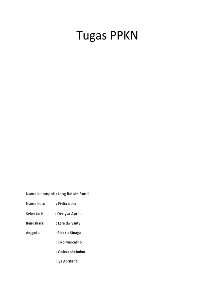 Tugas PPKN-WPS Office | PDF