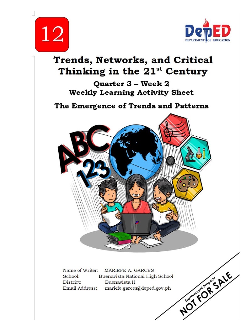 Q3 - Week2 - Trends Networks Critical Thinking in The 21ST Century ...