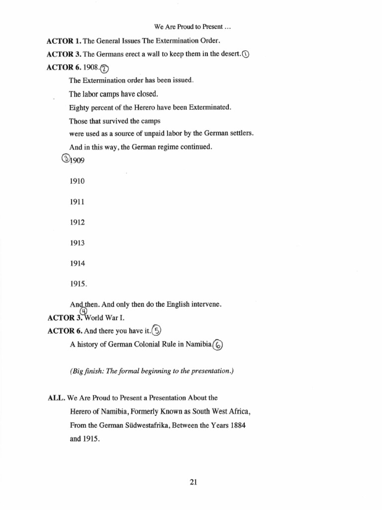 Proud Blocking Script | PDF