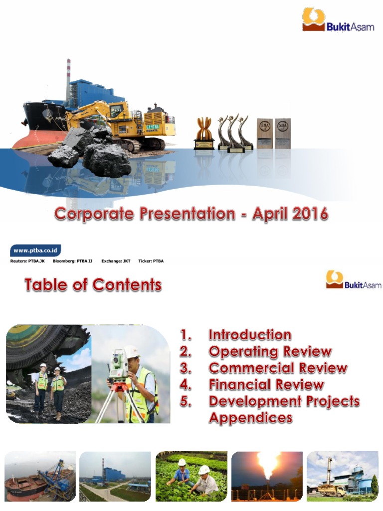 PTBA: Indonesia's Coal Mining Leader | PDF | Bituminous Coal | Glencore
