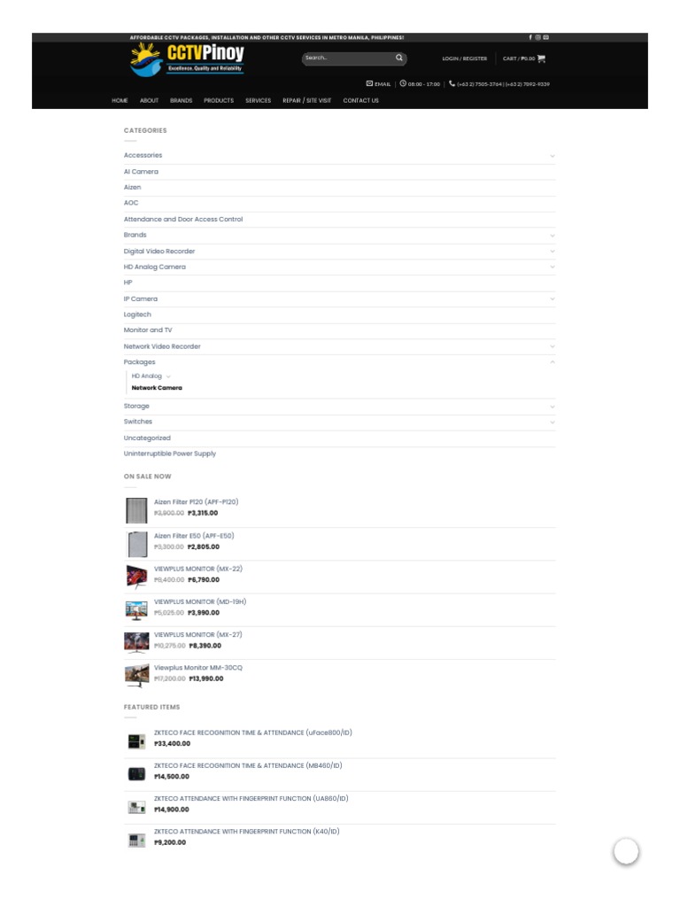 CCTV Pinoy | PDF | Camera | Camera Lens