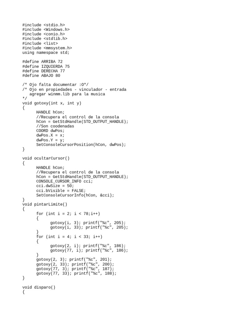 Game 1 | PDF | Programación de computadoras | Software Unix