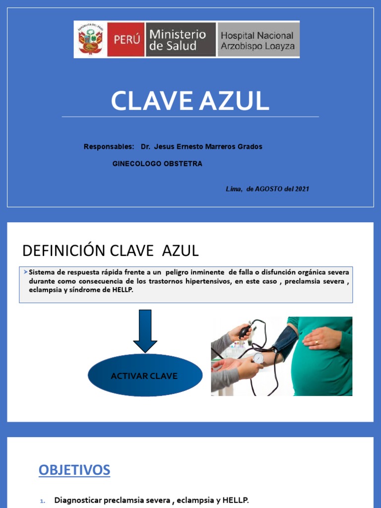 Claves Obstetricas Clave Azul 2021 | PDF | Medicina | Salud pública