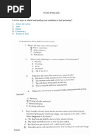 FNH Sba 1 Time Plan | PDF | Salad | Garlic