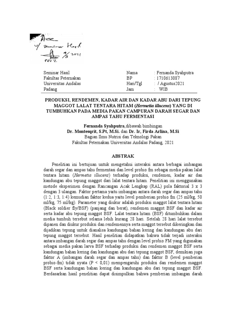 Draf Semhas Nanda 3 | PDF | Sains & Matematika
