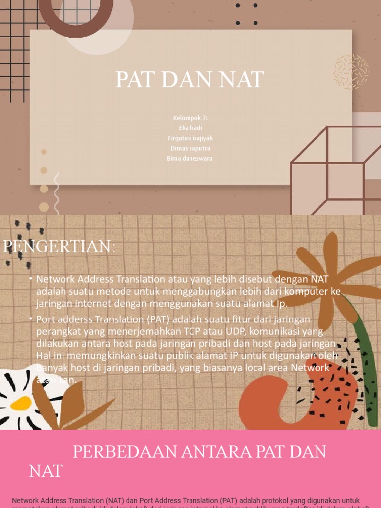 Pemahaman Dasar NAT dan PAT | PDF | Komputer