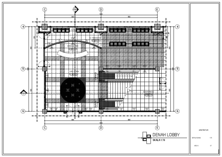 Denah Lobby: R. Tunggu Igd GT 0.00 | PDF