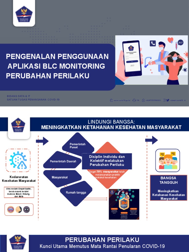 Cara Penggunaan Instrumen Monitoring Relawan-Dikonversi | PDF