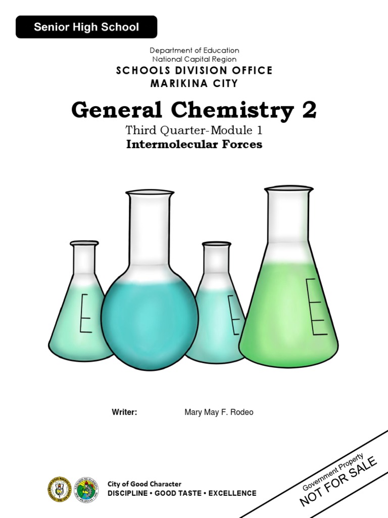 GENERAL-CHEMISTRY-2 - Q3 - M1-Intermolecular Forces | PDF ...