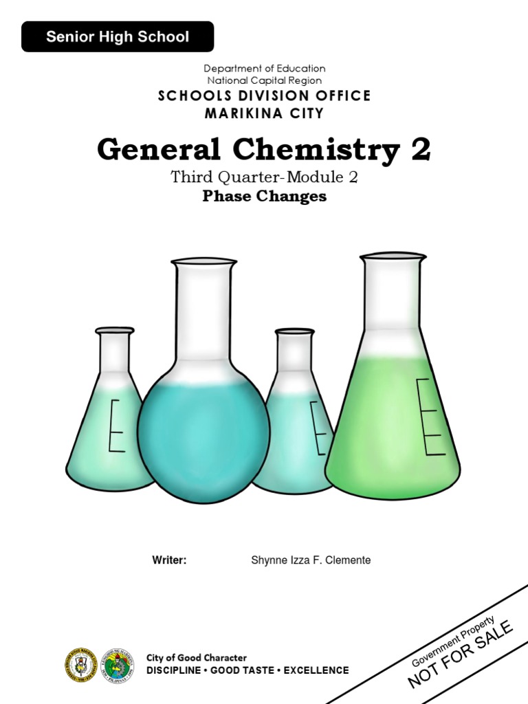 General Chemistry 2: Third Quarter-Module 2 | PDF | Phase (Matter ...