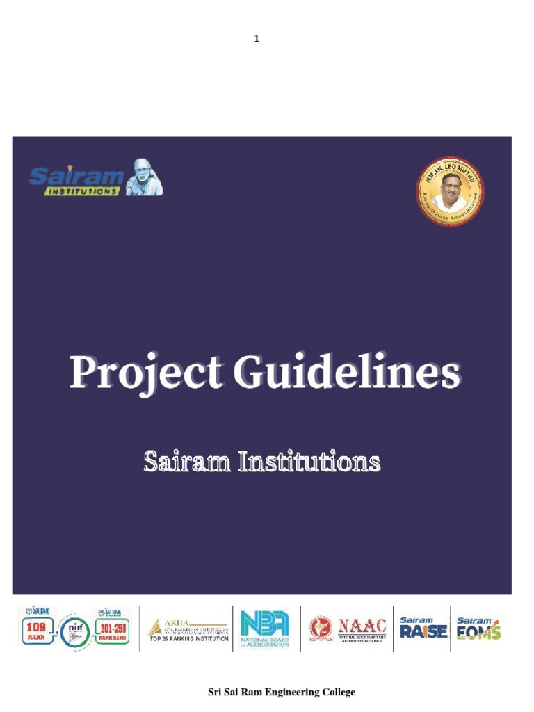 Project Guideline Created On 17th Nov 2021 | PDF | Evaluation | Project ...