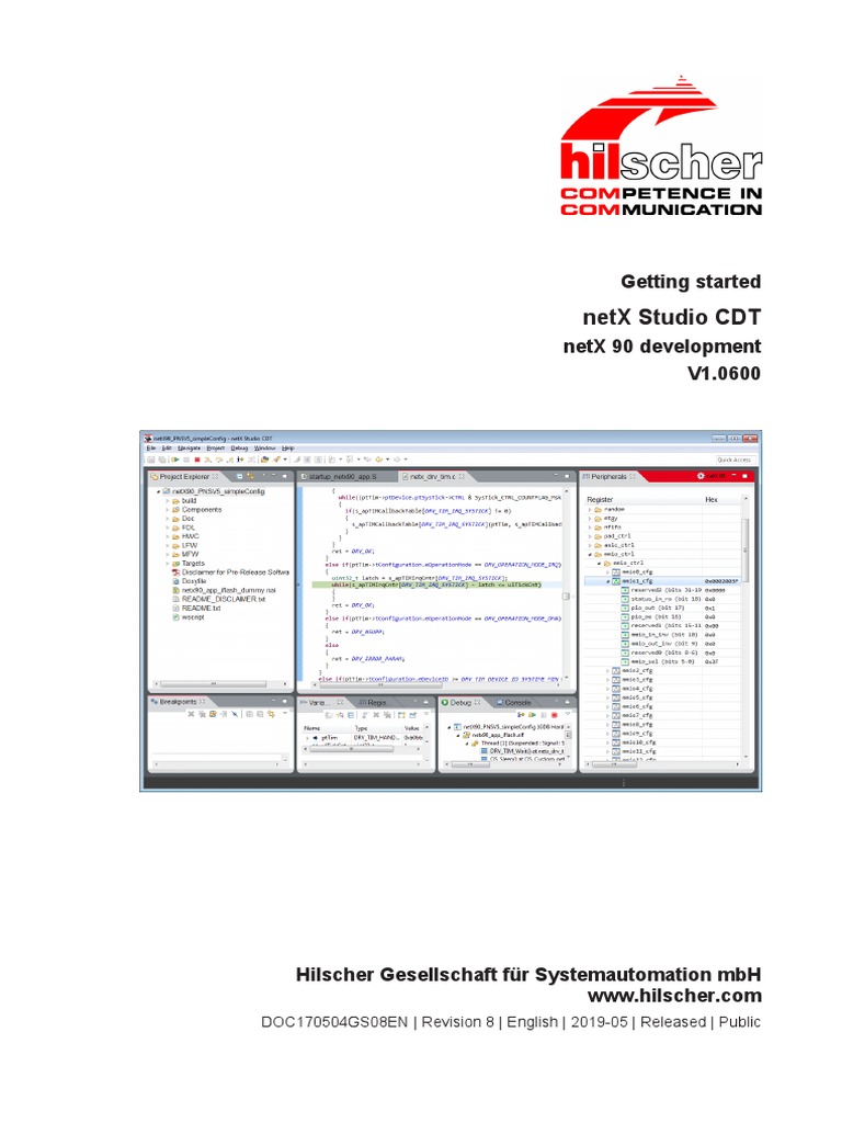 NetX Studio CDT - NetX 90 Development GS 08 en | PDF | Integrated Development Environment ...