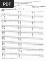 EST - Bubble Sheet - PDF Sample | PDF