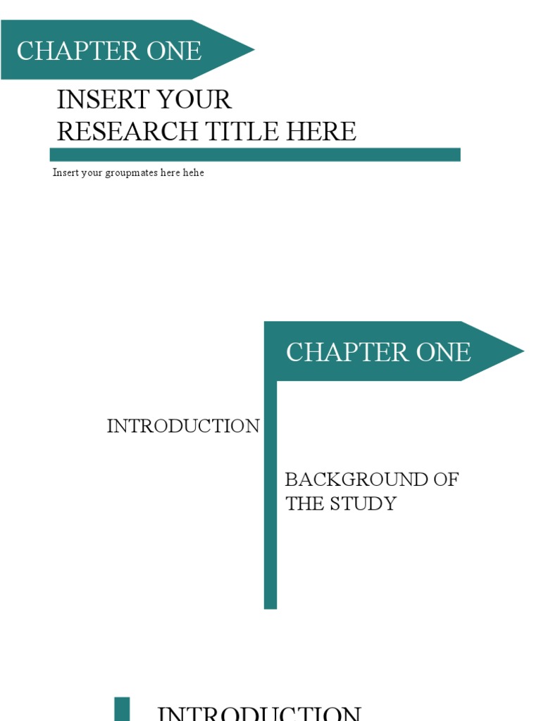 Thesis Template by Rome | PDF