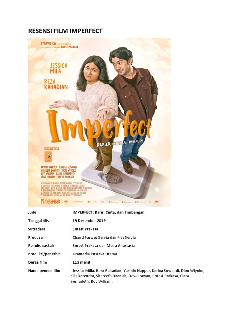 Resensi Film Imperfect | PDF
