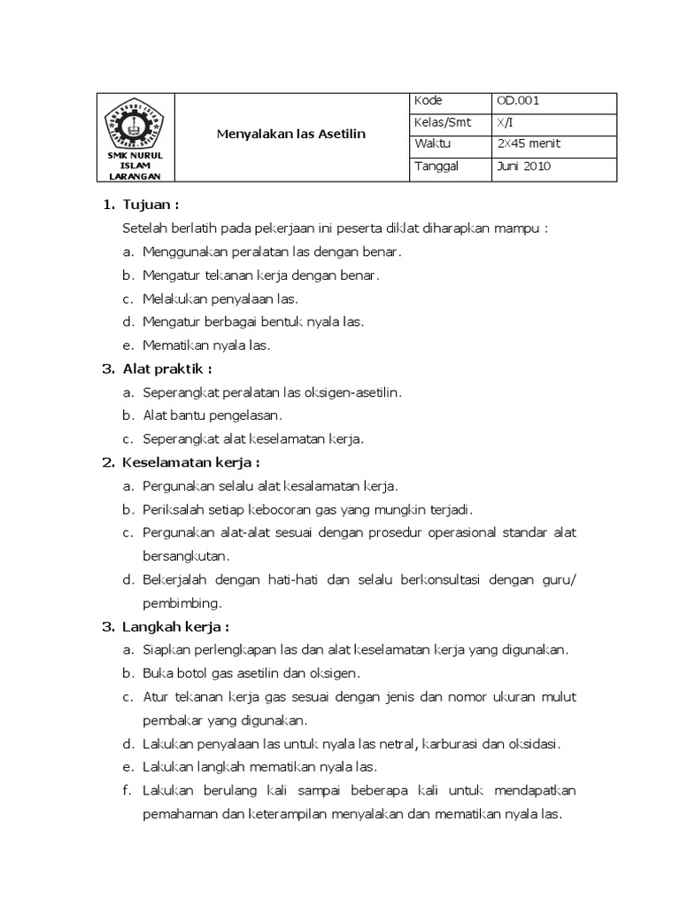Las Asetilin | PDF