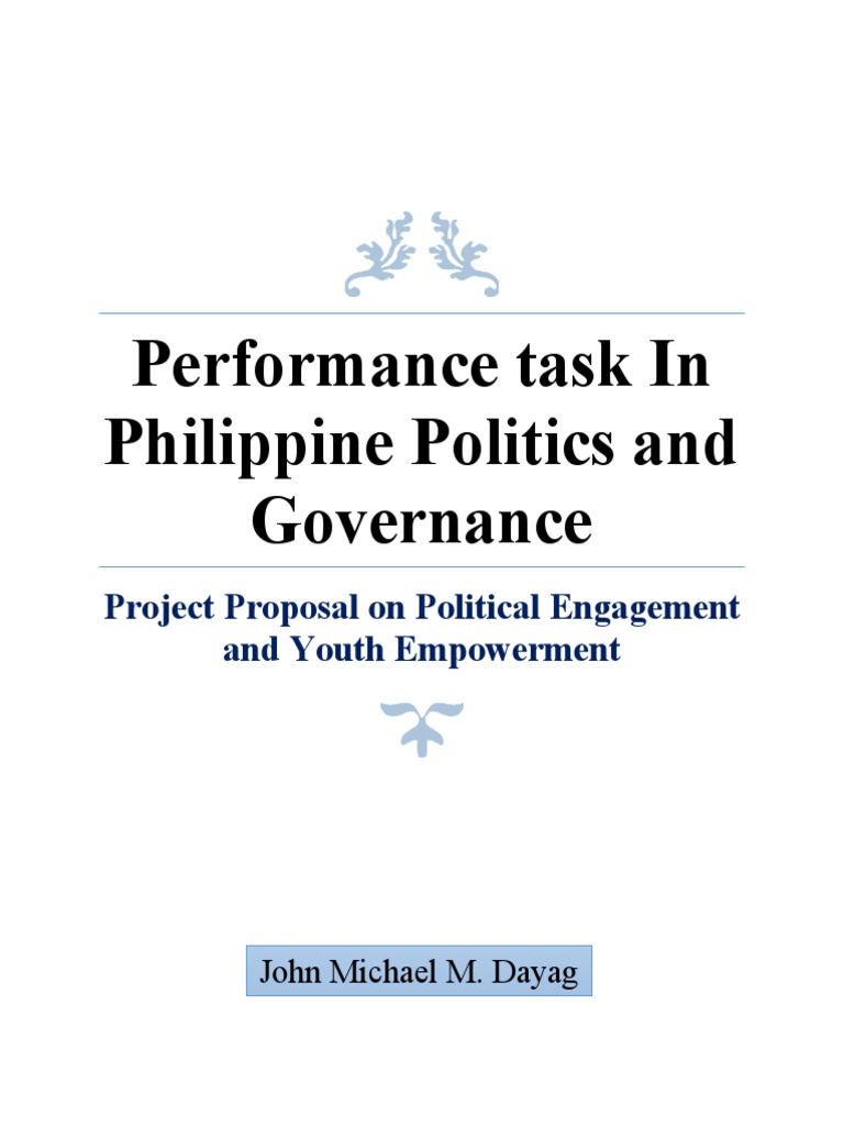 Performance Task in Philippine Politics and Governance | PDF ...