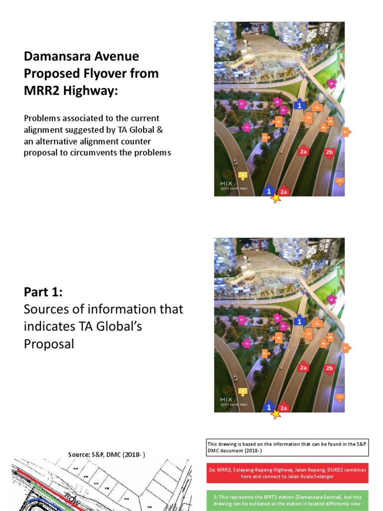 Damansara Avenue Proposed Flyover From MRR2 Highway | PDF | Transport ...