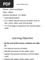5E Lesson Plan: Water Cycle for Grade 5 | PDF