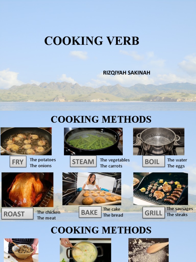 Cooking Verb | PDF