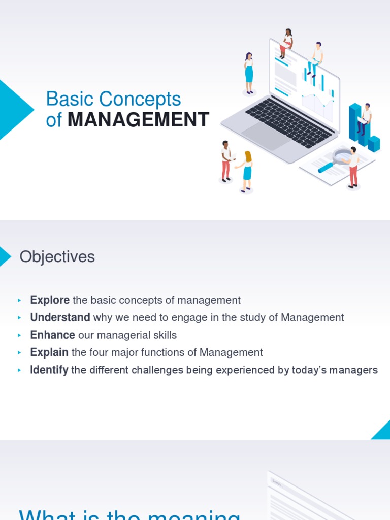 Basic Concepts of Management | PDF | Entrepreneurship | Leadership