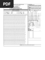 LJK Ujian Sekolah | PDF