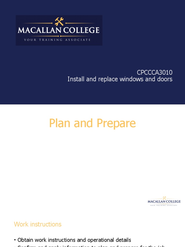 Installing and Replacing Windows and Doors: A Step-by-Step Guide | PDF ...