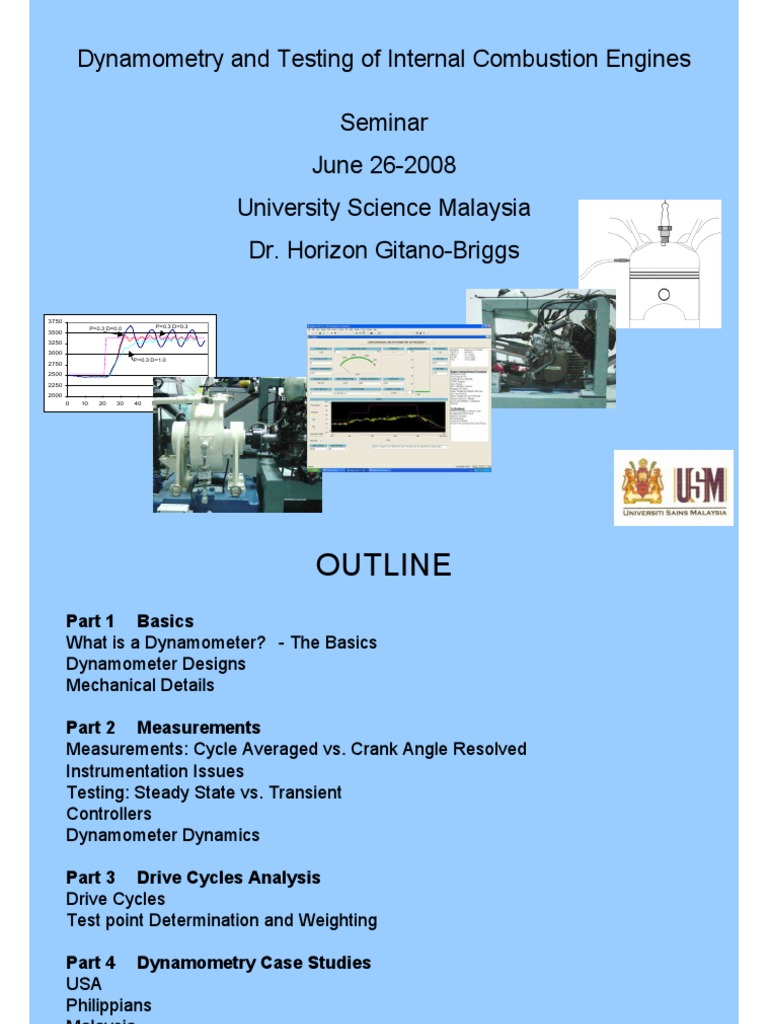 Dynamometry And Testing Of Internal Combustion Engine Pdf