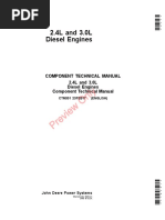 John Deere Engines - 4.5L (4045) Tier 4 | PDF | Throttle | Fuel Injection