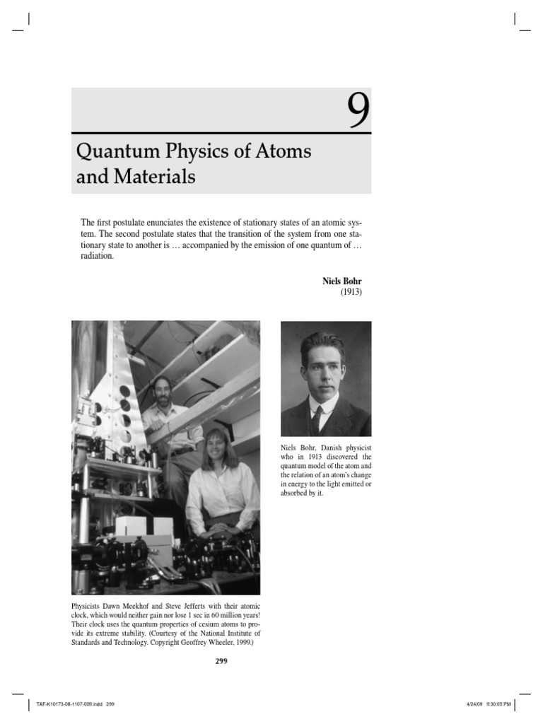 Simplified Modern Physics | PDF | Electron | Atoms
