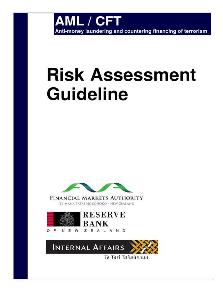 Risk Assessment Guideline: Aml / CFT | PDF | Money Laundering | Business