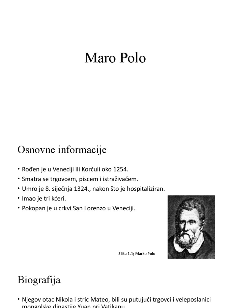 Marko Polo | PDF
