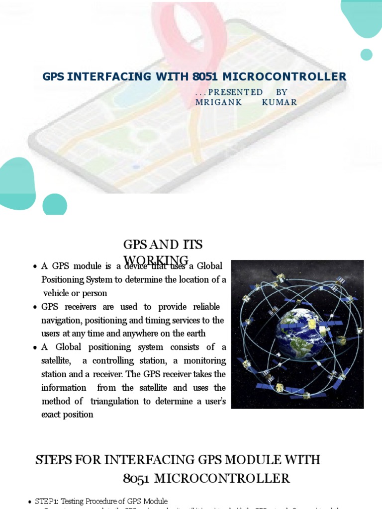 Gps Interfacing With Microcontroller | PDF