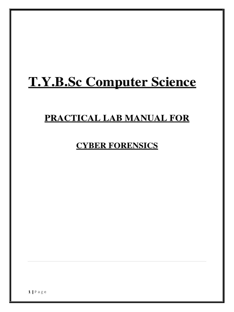 T.Y.B.Sc Computer Science: Practical Lab Manual For | PDF | Hypertext ...