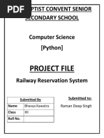 Class 12 Ip Project | PDF | Python (Programming Language) | Comma ...