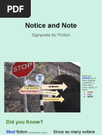 Six Reading Signposts | PDF | Insight | Reading Comprehension