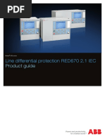 Abb Relay Red 670 | PDF | Electrical Engineering | Electricity