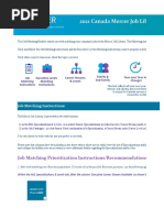 Mercer Job Library Start Guide | PDF | Software | Computing